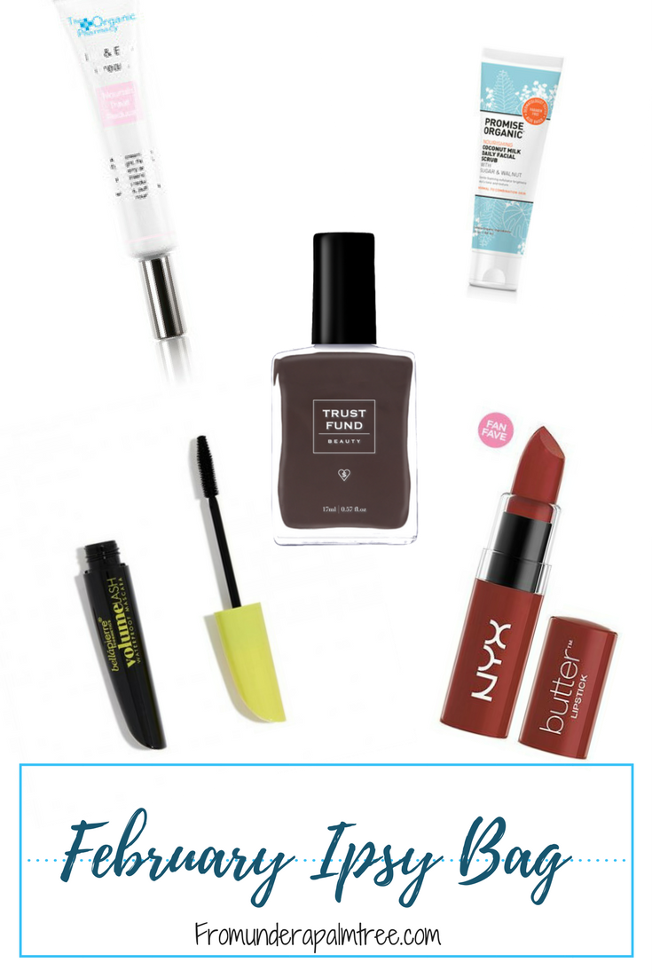 February Ipsy Bag > From Under a Palm Tree