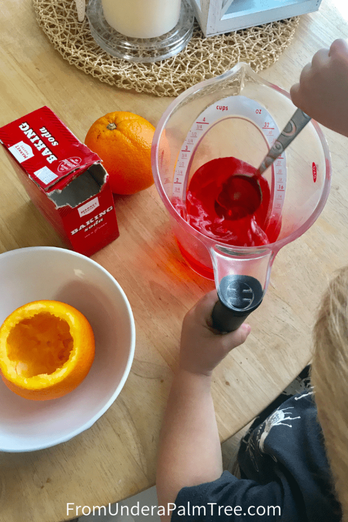 Foaming Orange Volcano > From Under a Palm Tree