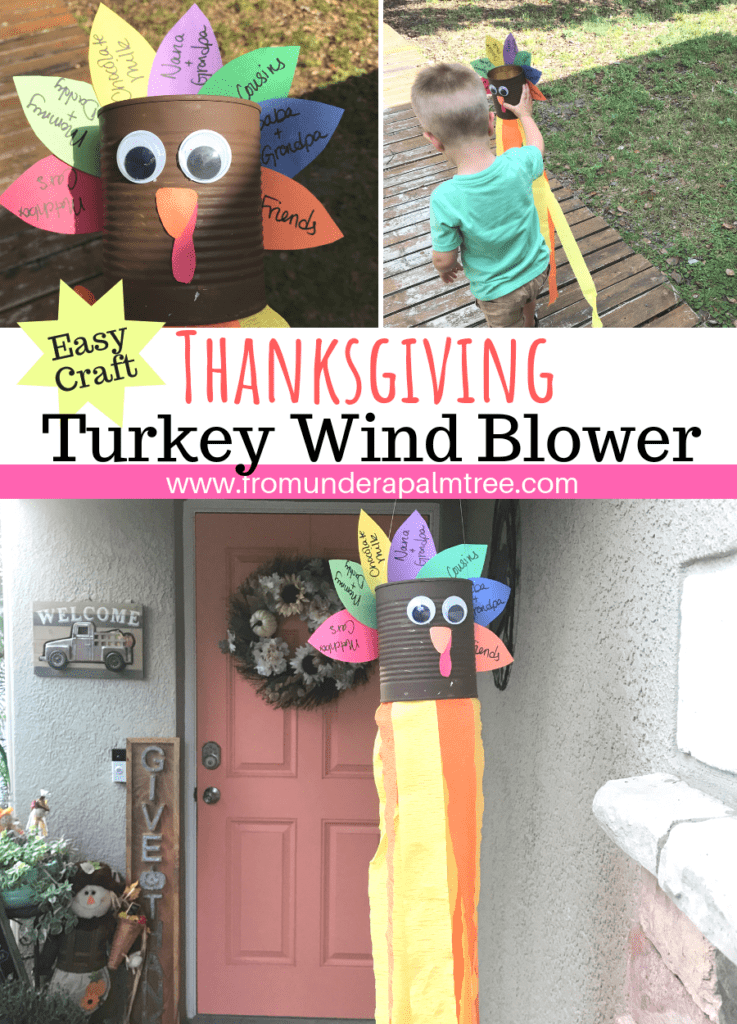 Thanksgiving Turkey Wind Blower > From Under a Palm Tree
