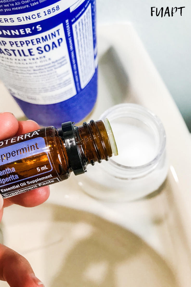 DIY Peppermint Hand Soap > From Under a Palm Tree