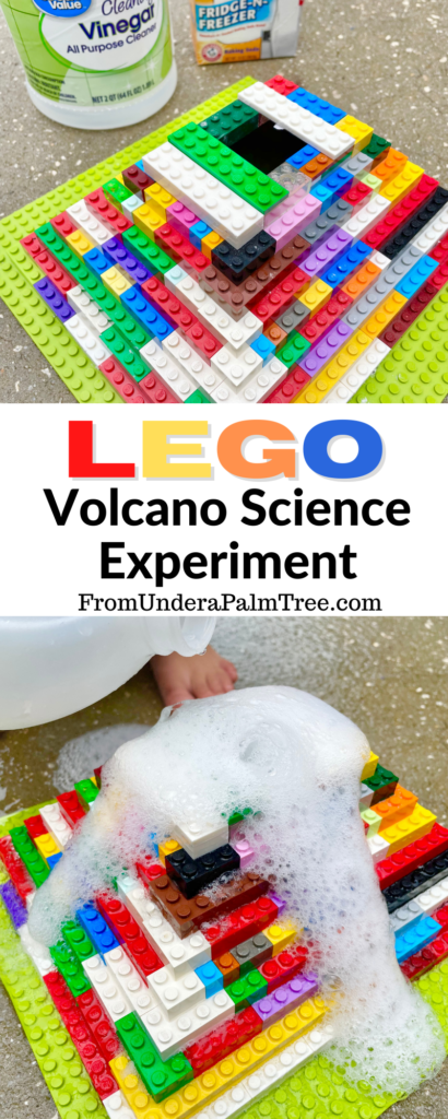 Lego Volcano Science Experiment > From Under a Palm Tree