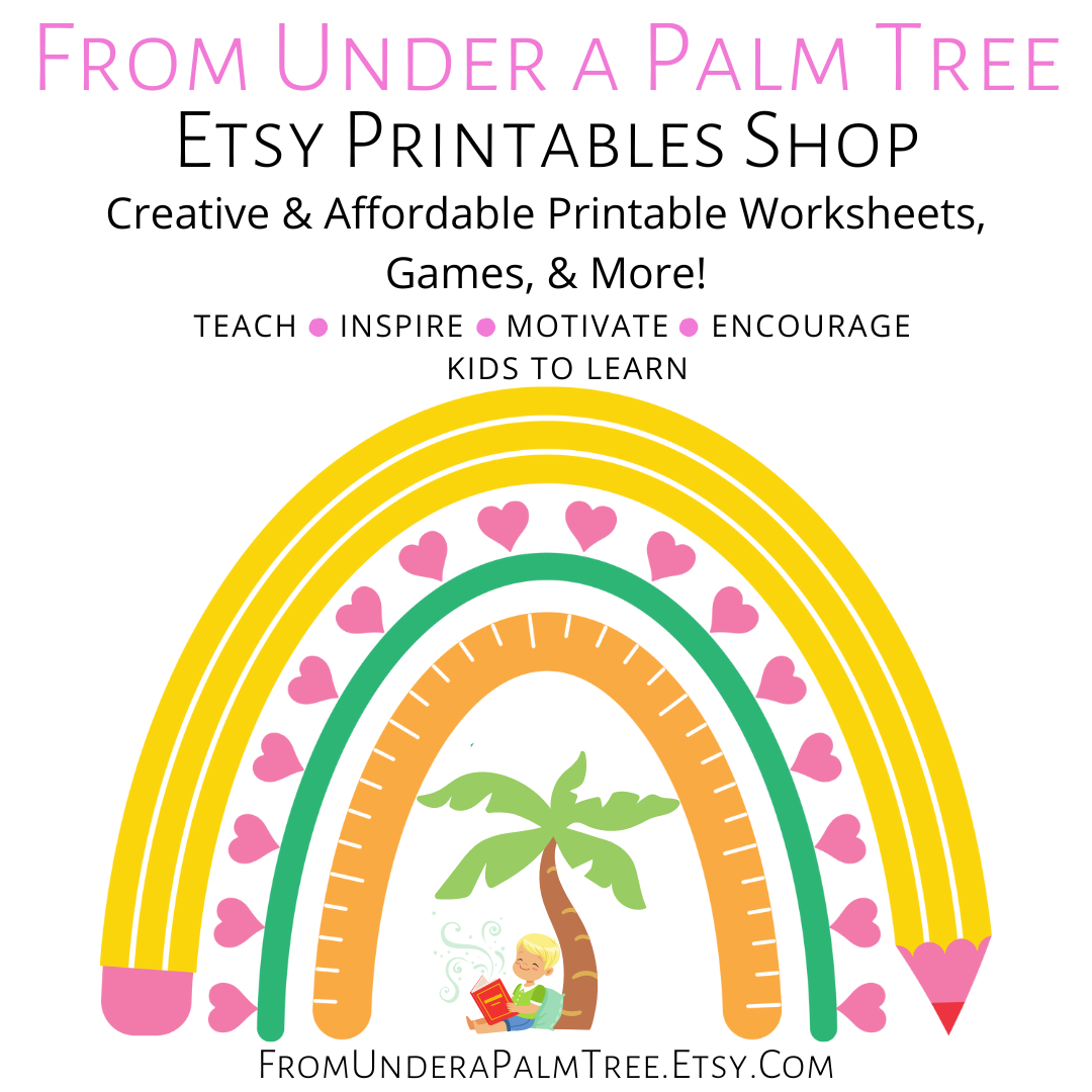 Printable Positive Affirmation Cards for Kids > From Under a Palm Tree