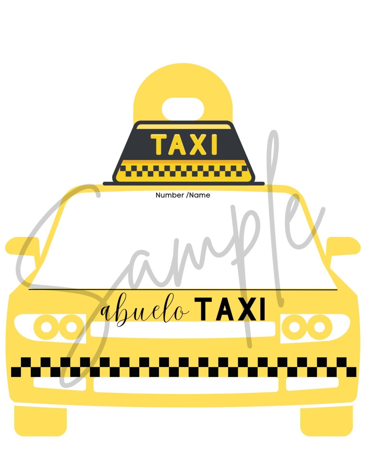 Printable Car Rider Hang Tag > From Under a Palm Tree