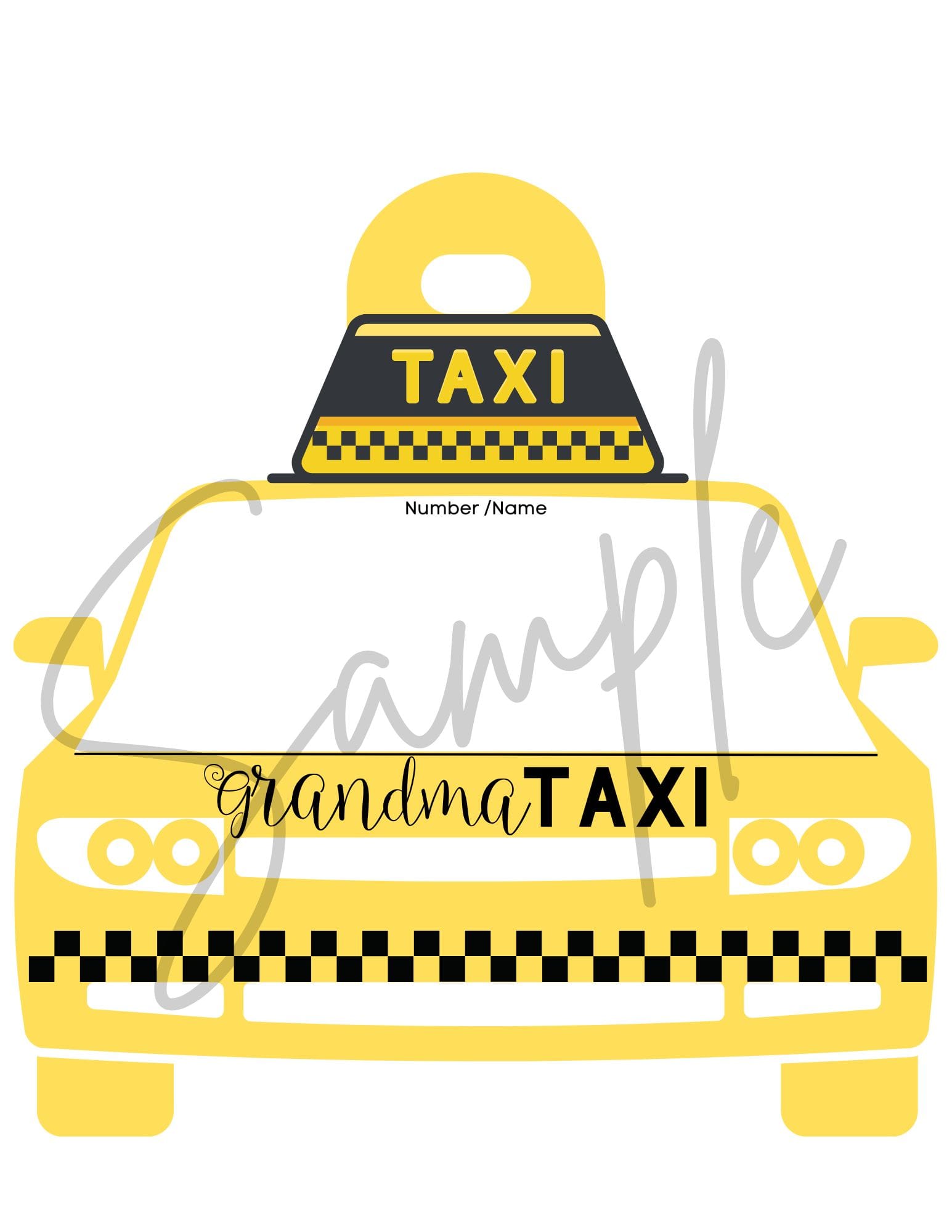 Printable Car Rider Hang Tag > From Under a Palm Tree