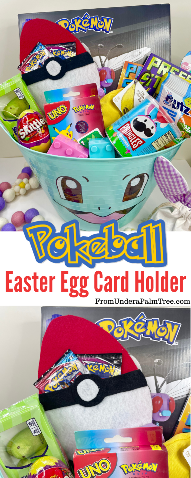 DIY Pokeball Easter Egg Card Holder > From Under a Palm Tree
