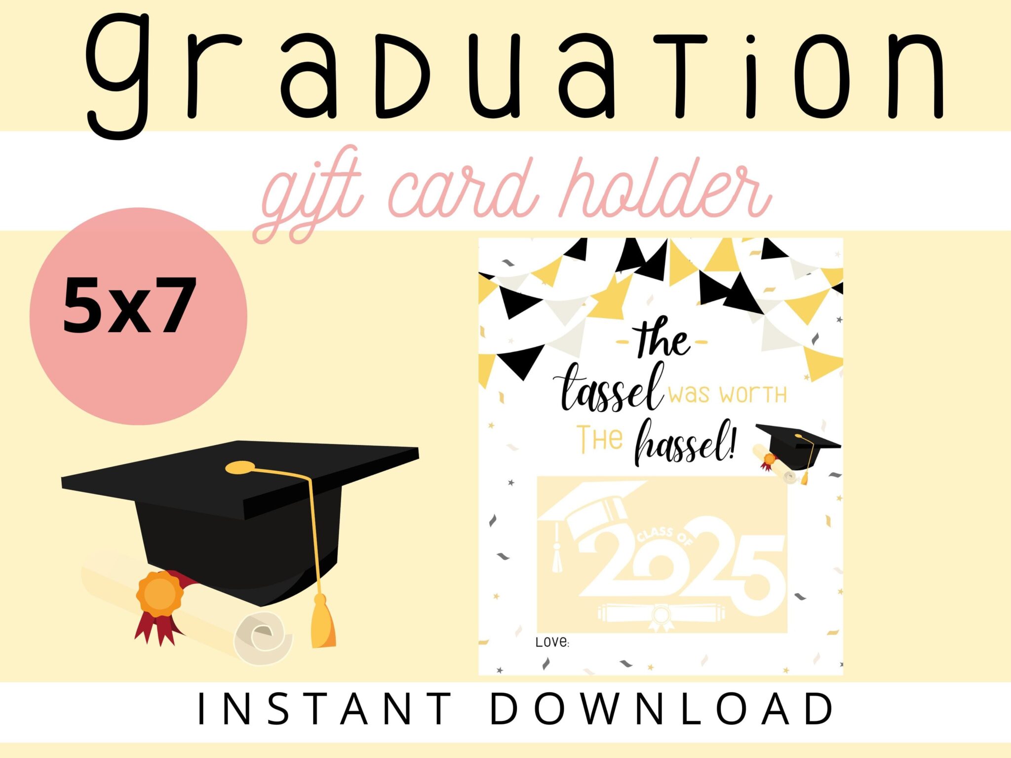 Printable Graduation Gift Card Holder > From Under a Palm Tree