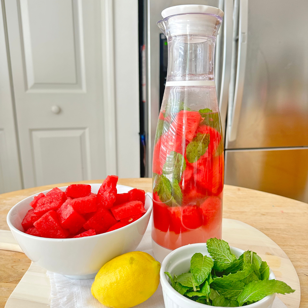 Watermelon Mint Infused Water > From Under a Palm Tree