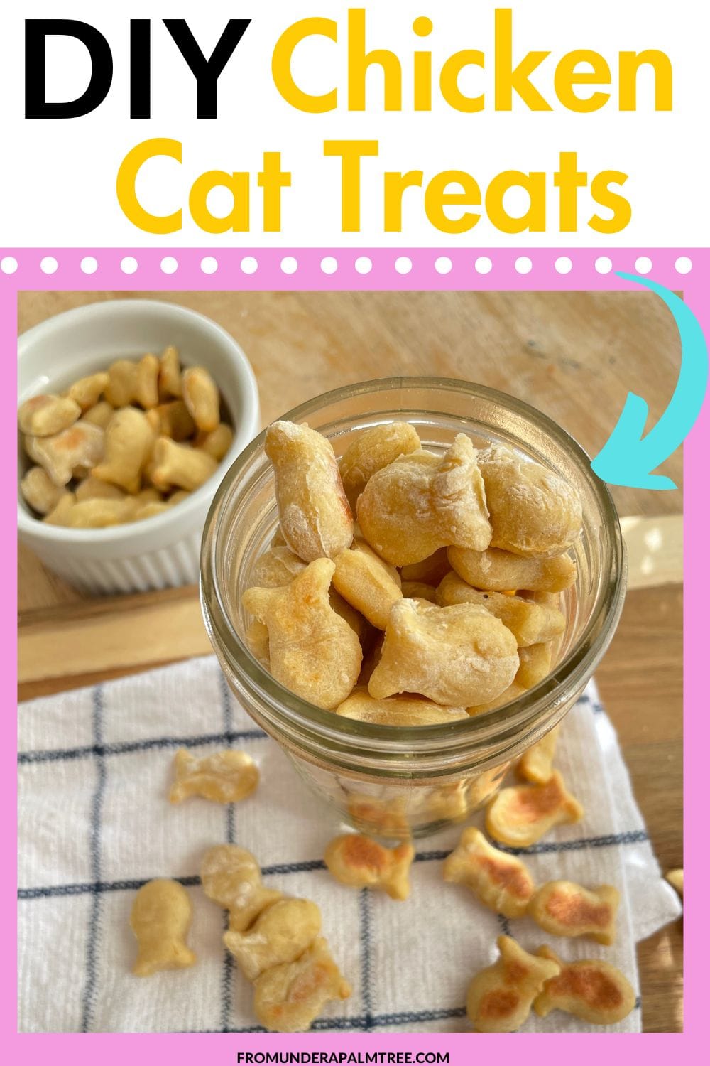 DIY Chicken Cat Treats > From Under a Palm Tree