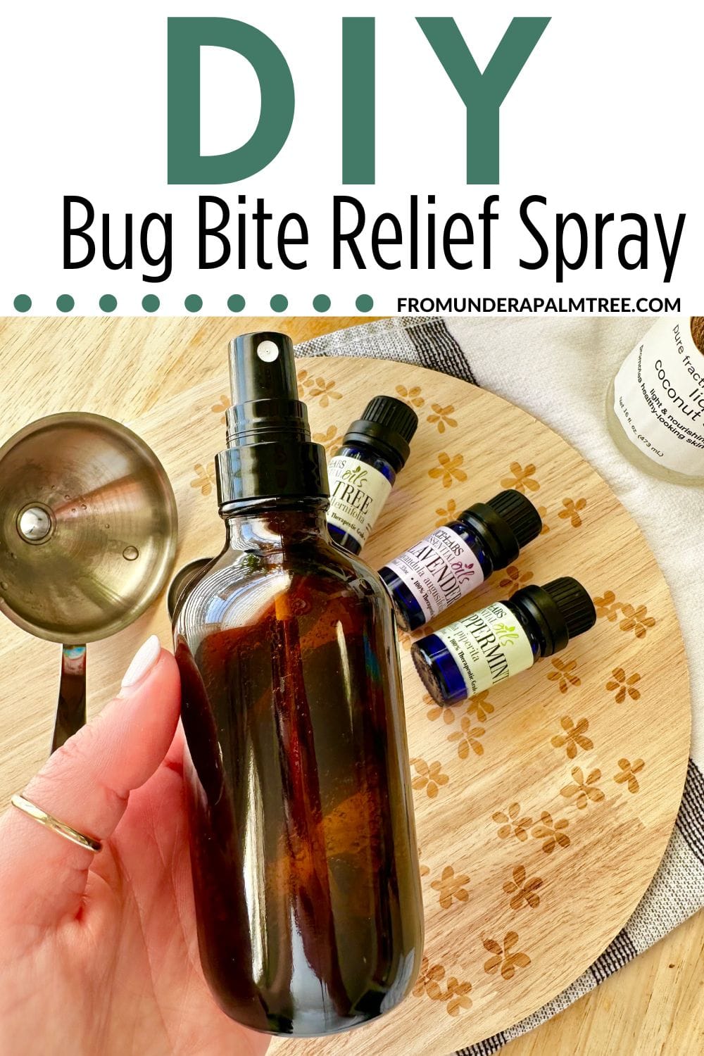 DIY Bug Bite Relief Spray > From Under a Palm Tree