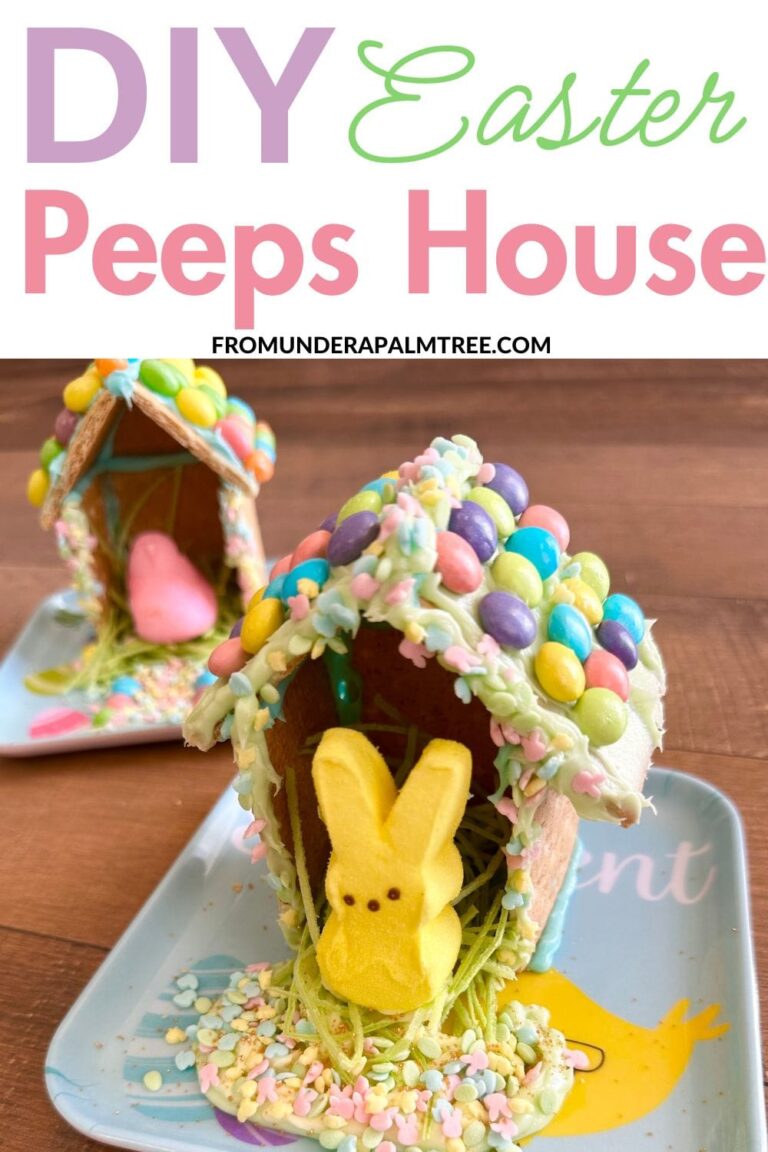 DIY Easter Peep House > From Under a Palm Tree