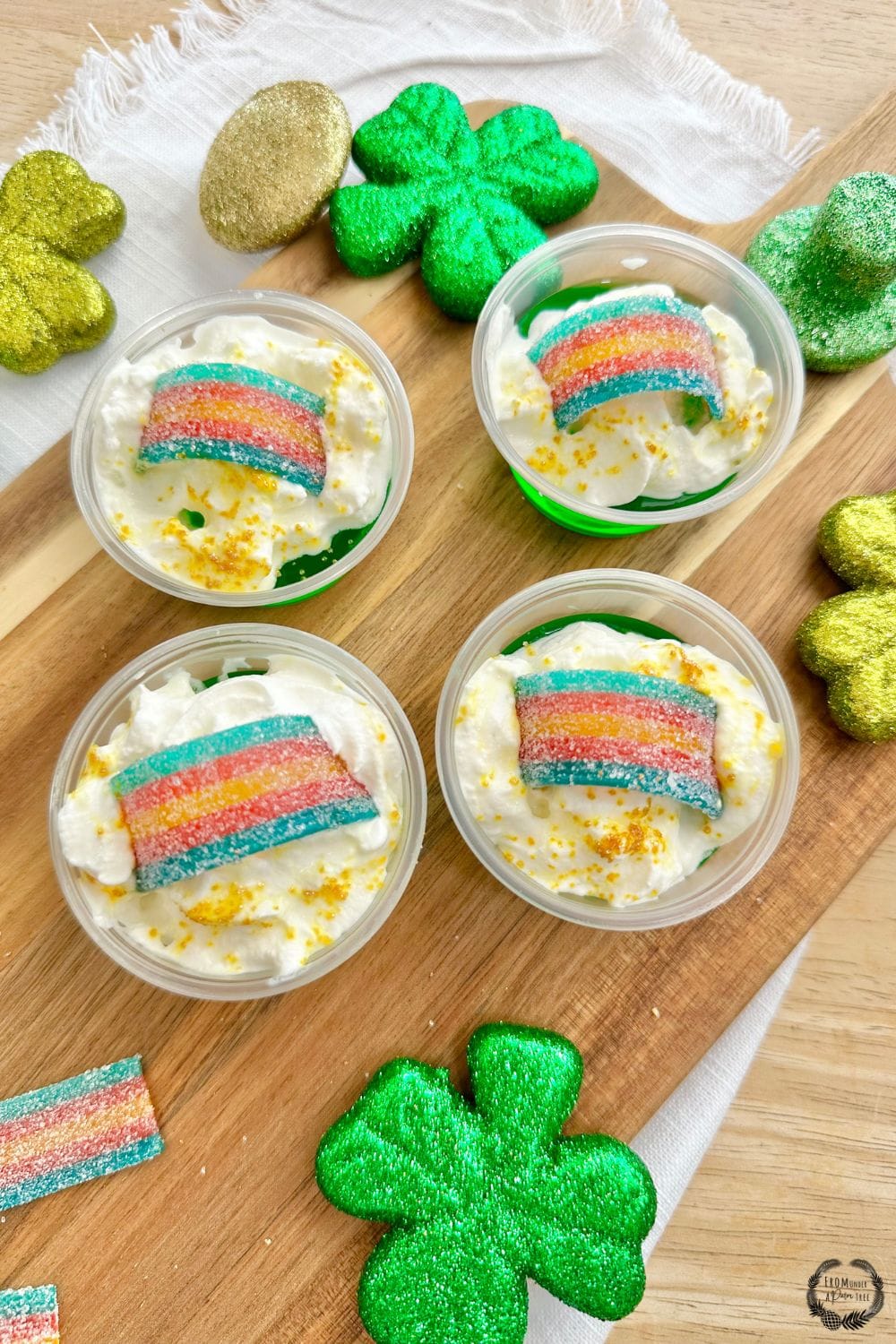 Kid Friendly St. Patrick's Day Jello Shots > From Under a Palm Tree