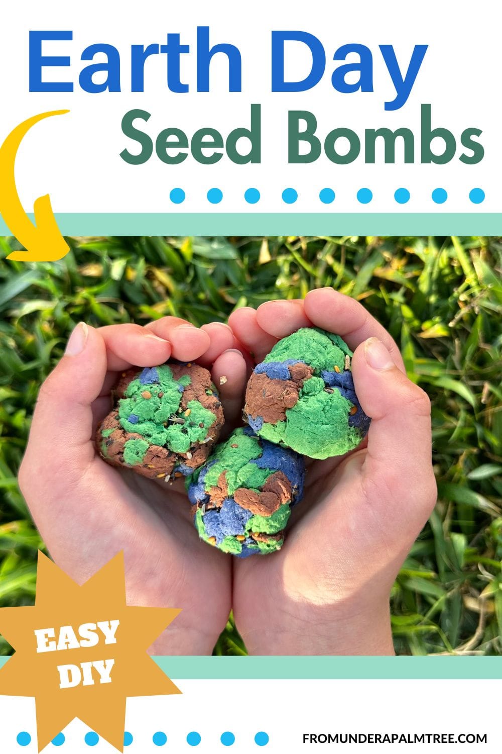 DIY Earth Day Seed Bombs > From Under a Palm Tree